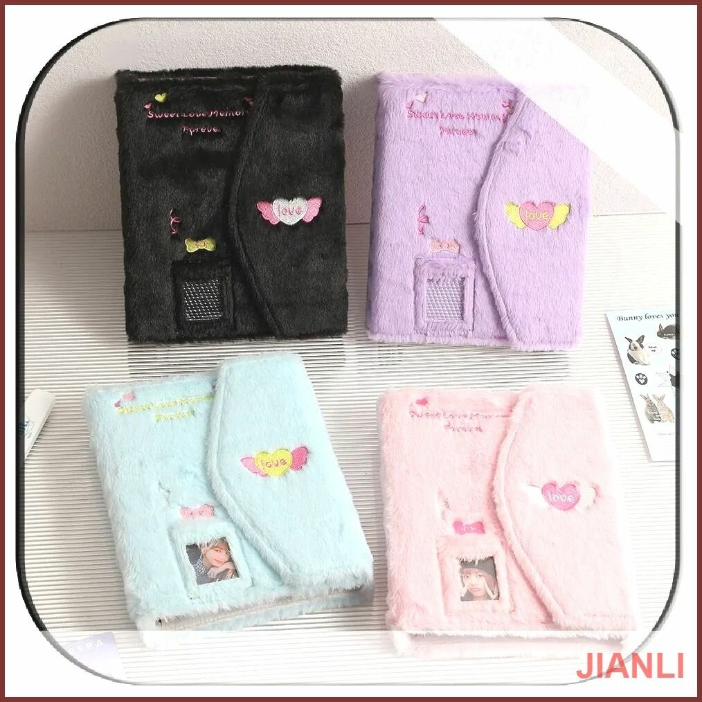 Корейская версия формата А5, плюшевый фотоальбом с мультяшной бабочкой, магнитная книжка-открытка "все включено", трехдюймовая