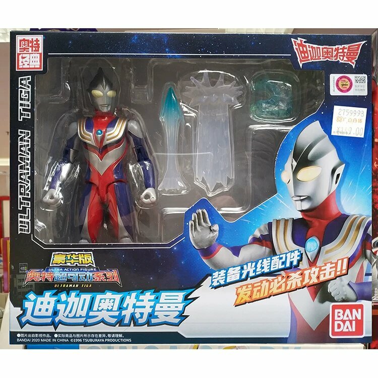 Bandai Ultraman Decker Premium Super Action Figure 21904-1 Модель 14 см Высота Подлинная Японская Игрушка