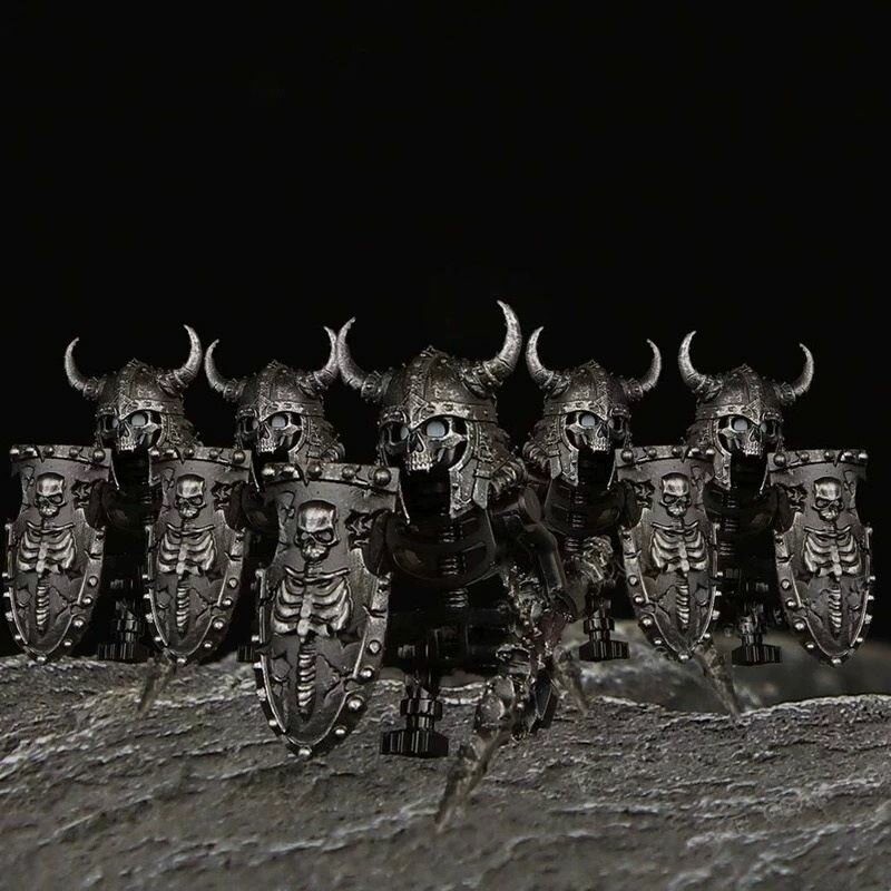 Набор минифигурки Вархаммер 40000 / Warhammer 40000(40K), совместимы с легo конструкторами 5шт (4.5см, пакет)