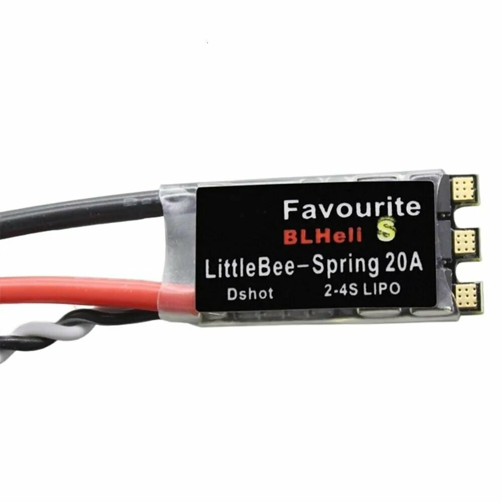 20A/30A ESC Бесстраночный электронный контроллер скорости DSHOT BLHELI-S 2-4 LIPO, 20A