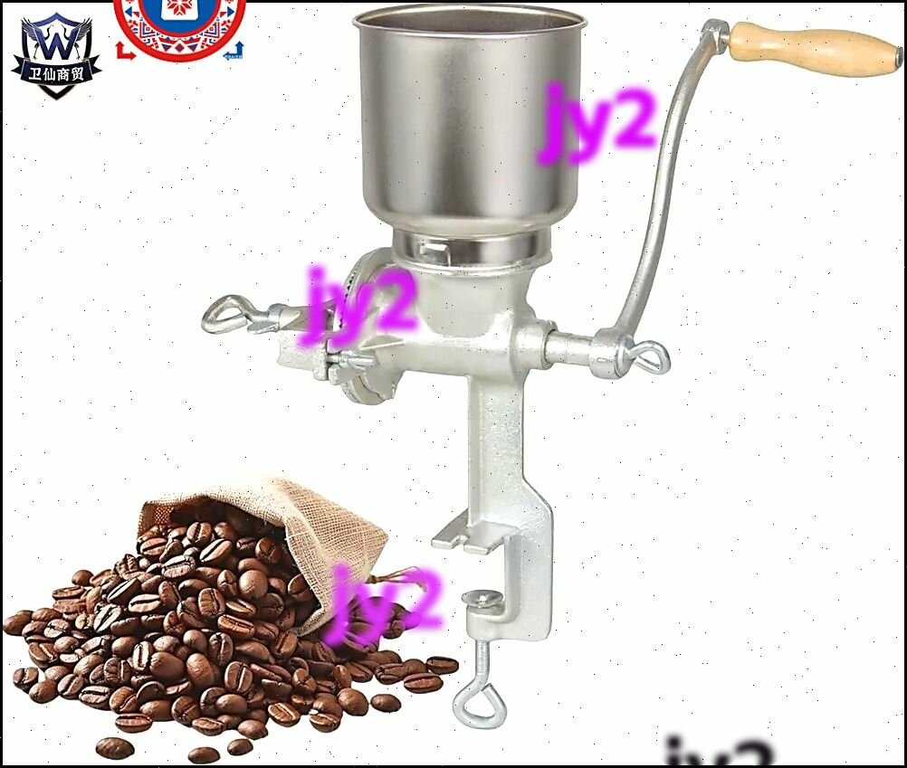 Эксклюзивная ручная мельница из чугуна для сухого и мокрого помола кукурузы с пшеницей