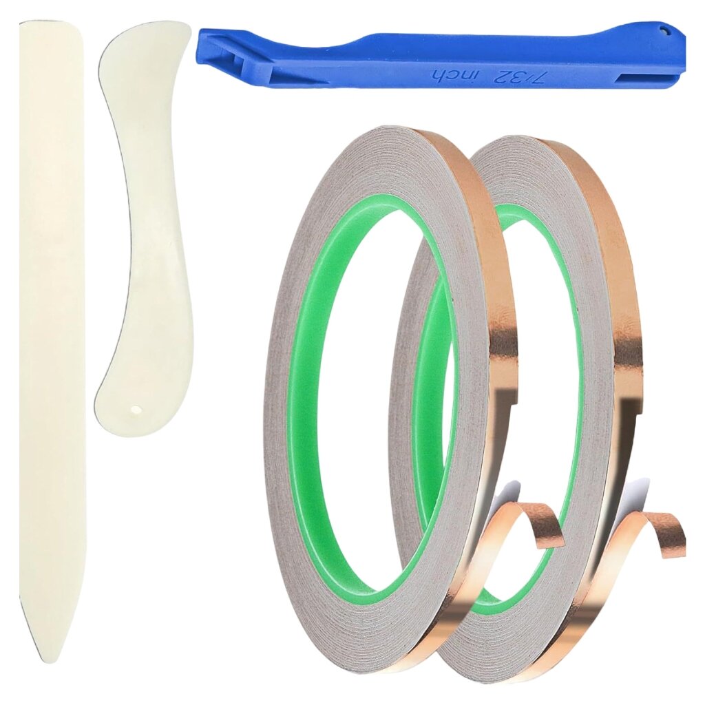 Витражная медная фольга с двусторонним покрытием из проводящей медной реакционной фольги