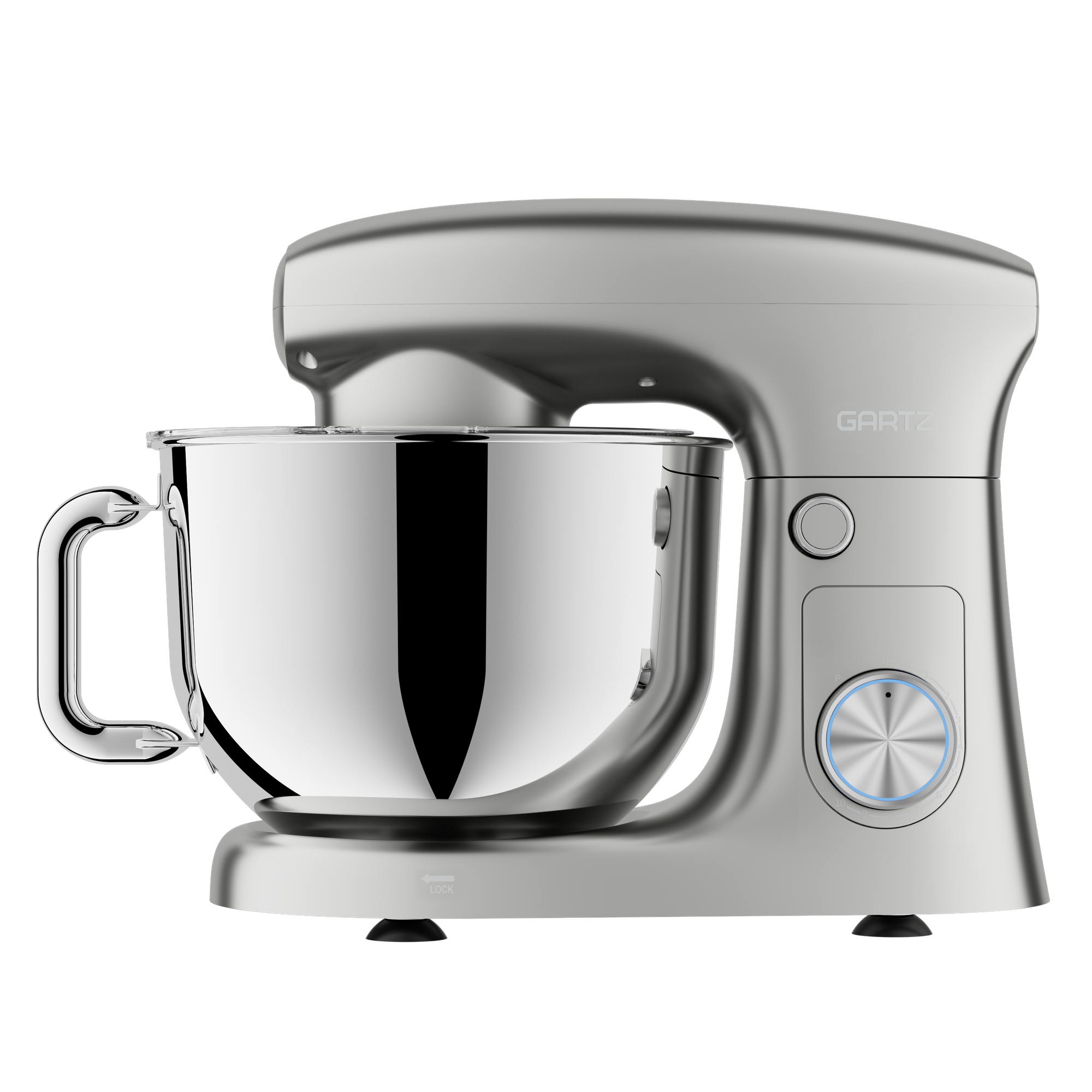 Планетарный миксер с чашей GARTZ MPR250S MagicMix, 1900 Вт, чаша 5.5 л, 10 скоростей