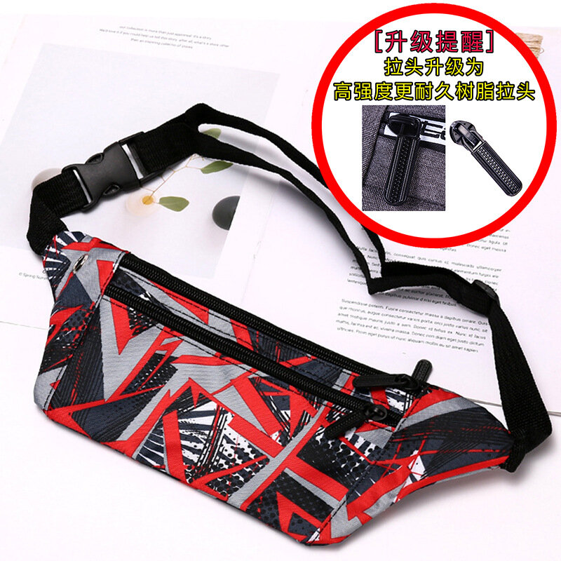 Оптовая продажа от производителя: облегающая поясная сумка, камуфляжная, клетчатая, однотонная, простой кошелек, спортивный невидимый легкий портативный кошелек для монет.