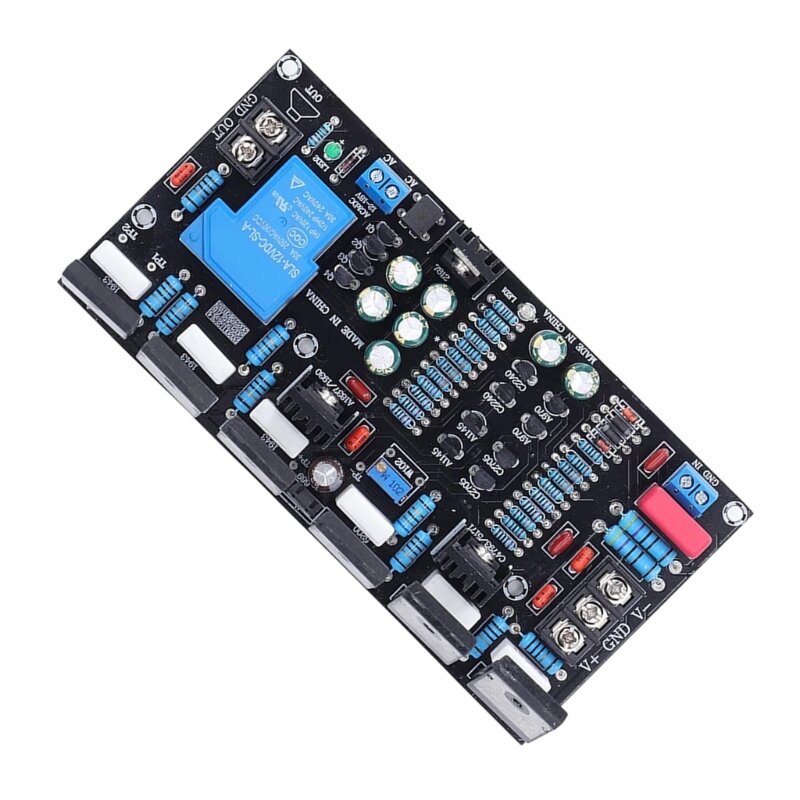 Музыкальный Усилитель мощностью 300 Вт, Одноканальная Плата Усилителя мощности Постоянного Тока ± 20-90 В, Музыкальный Модуль Заднего Усиления