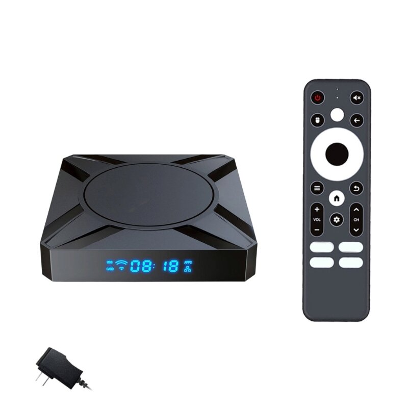 HDTV Box S905X5M Чип 4K WiFi Bluetooth-совместимый Медиаплеер Телеприставка 1000M 4G 32G для Домашнего Кинотеатра Развлечений