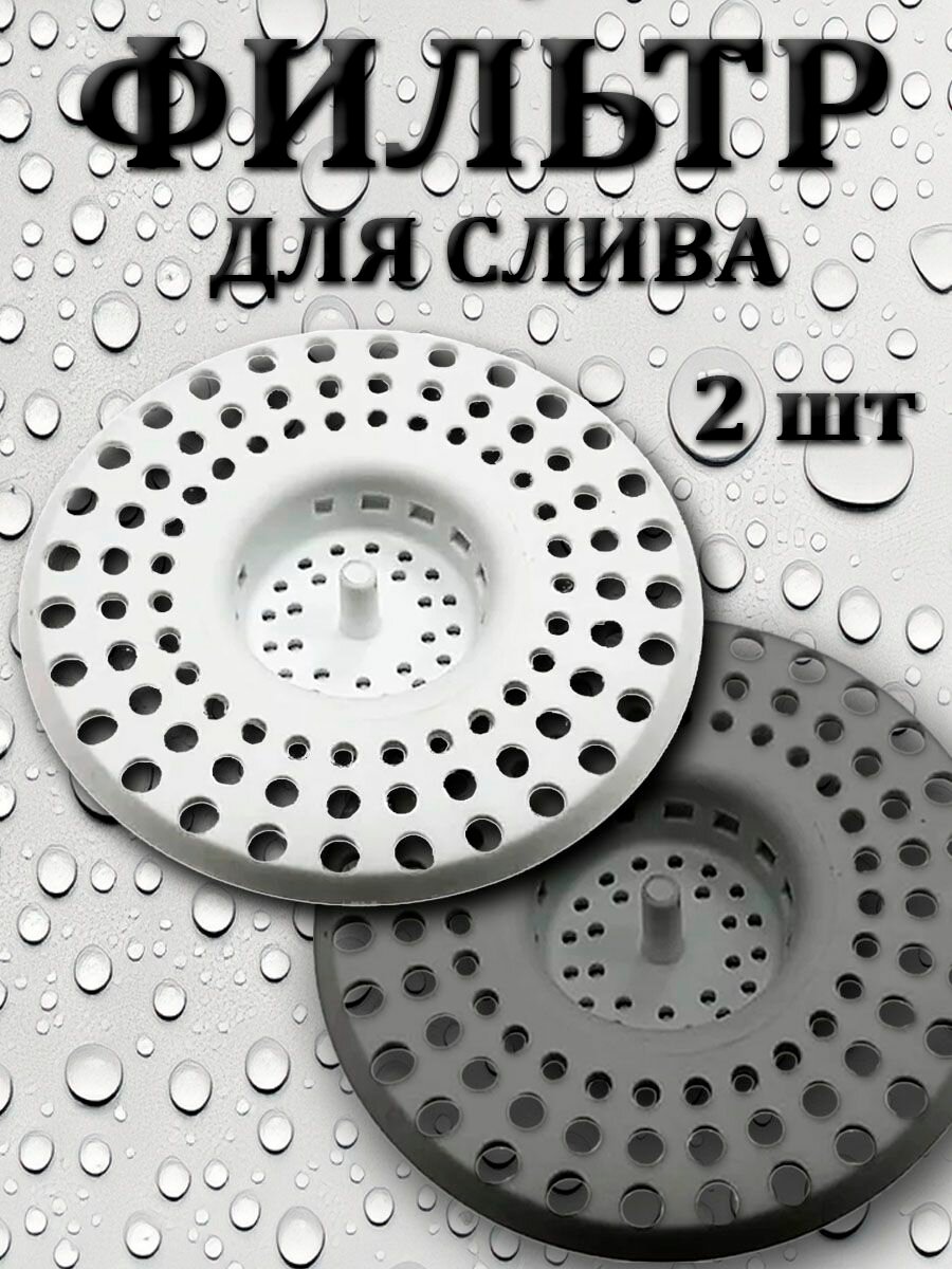 Сетка для раковины, фильтр для слива, ситечко для раковины, 6х6 см, ситечко для слива фильтр для раковины сетка для стока