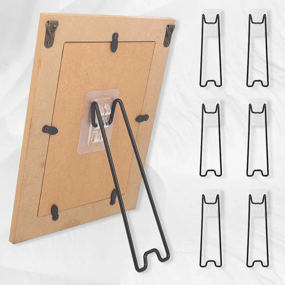 Ронштейн для фоторамки с самоклеящейся подставкой для фоторамки 6 шт.