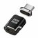 Магнитный адаптер USB-C 240W 80G/8K для быстрой зарядки, USB Type-C, черный