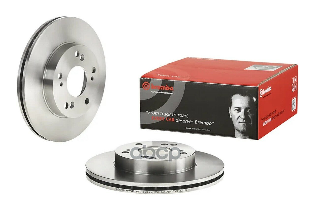 Диск торм. пер.[262x21] 5 отв. Brembo арт. 09. A115.10