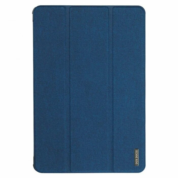 Чехол книжка для Samsung Tab S8 Plus (X800/X806) / S7 FE Lite (T730 / T736B) / S7 Plus (T970 / T976B), Dux Ducis Domo series синий