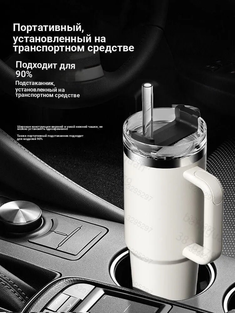 Термокружка ZOJIRUSHI 1.2 л вакуумная фиолетового цвета большая чашка льда для напитков из стали — фото 1