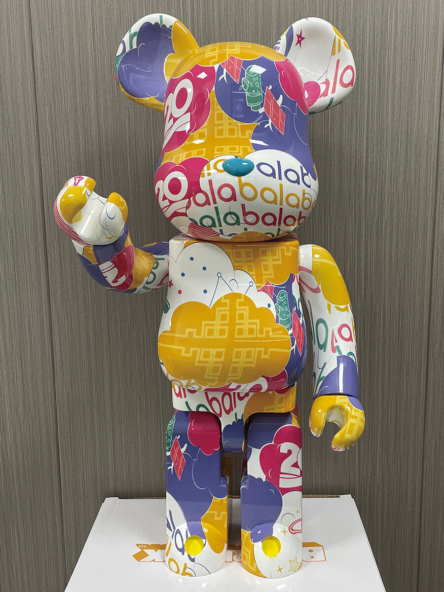Bearbrick 1000% высота 70см, Эбс материал балабала