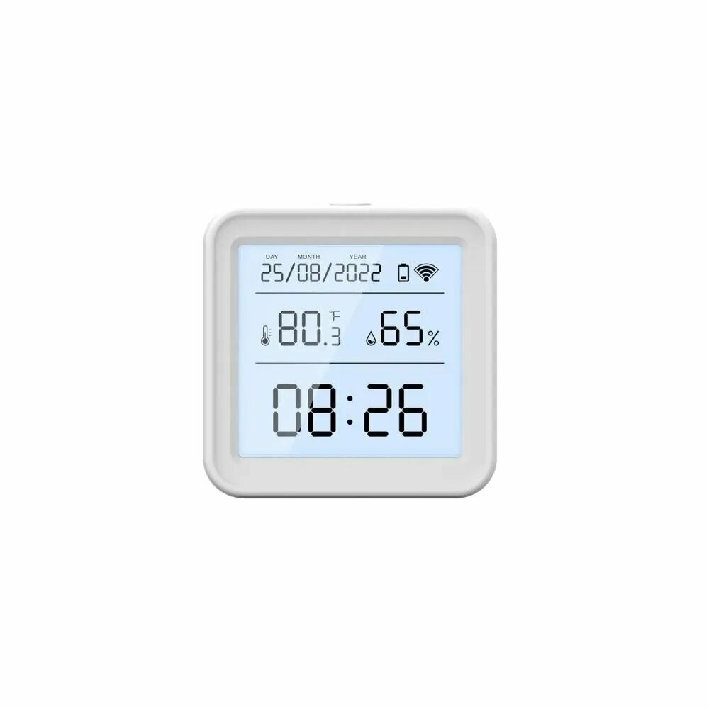 Умная домашняя метеостанция iFEEL Comby IFS-STD002 с WiFi Tuya Smart Life, термометром и гигрометром, часами и календарём