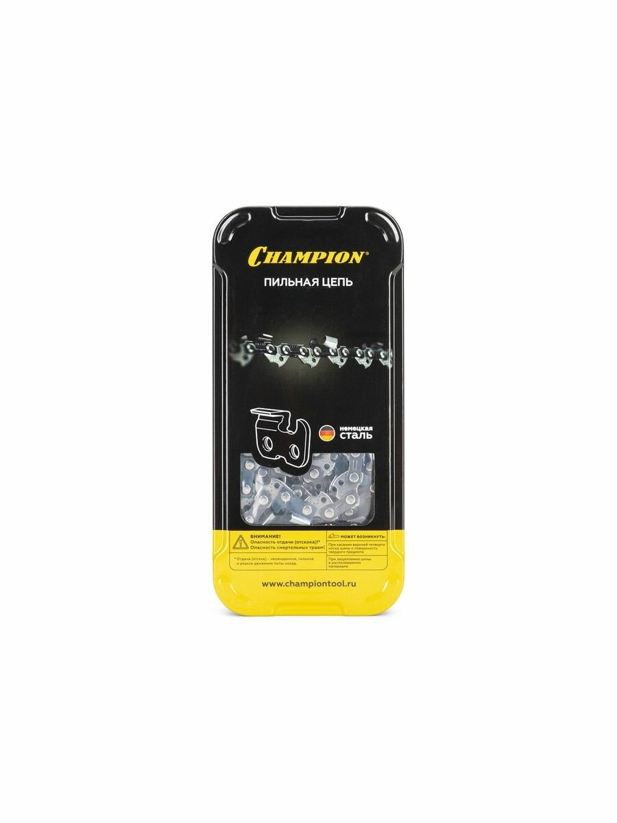 Цепь для бензопилы CHAMPION 3/8"-1,3mm- 57 (VS)