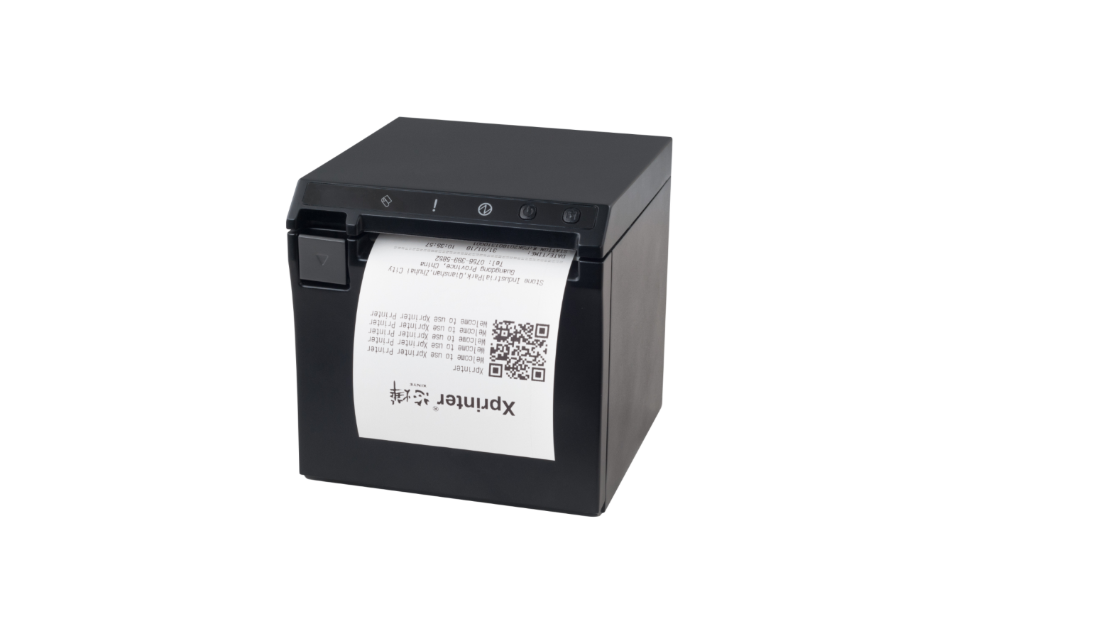 Термопринтер для печати чеков Xprinter XP-R330H (USB, LAN) Черный