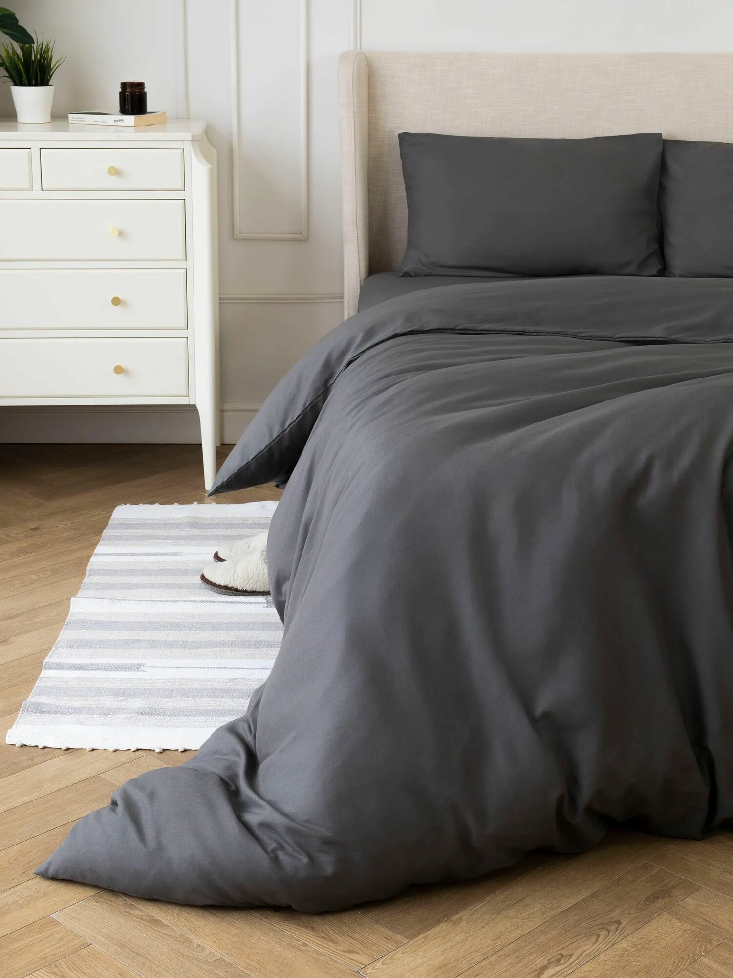 Постельное белье 1,5 спальное бязь 150х200 ниас (NATTSVARMARE наттсвармаре икеа)