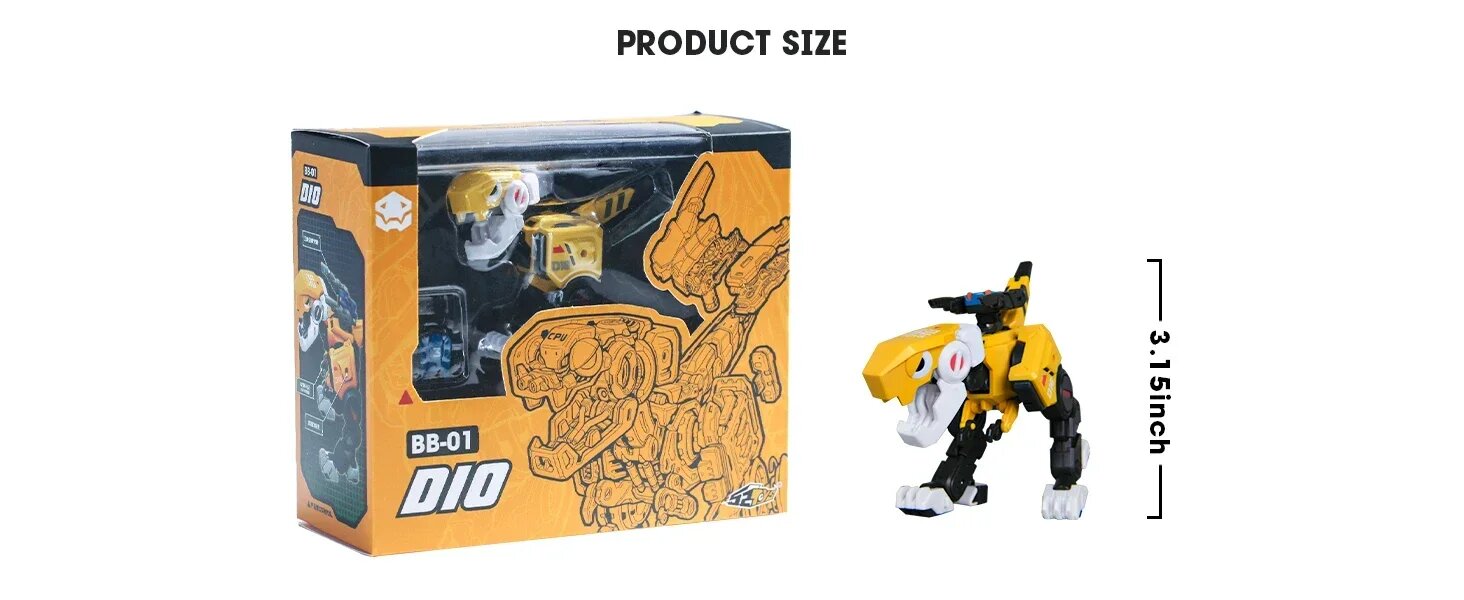 52TOYS Beastbox BB-01 DIO Динозавр