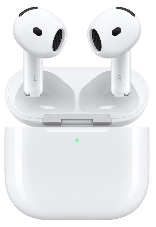 Наушники Apple AirPods 4, Bluetooth 5.3, активное шумоподавление, белые