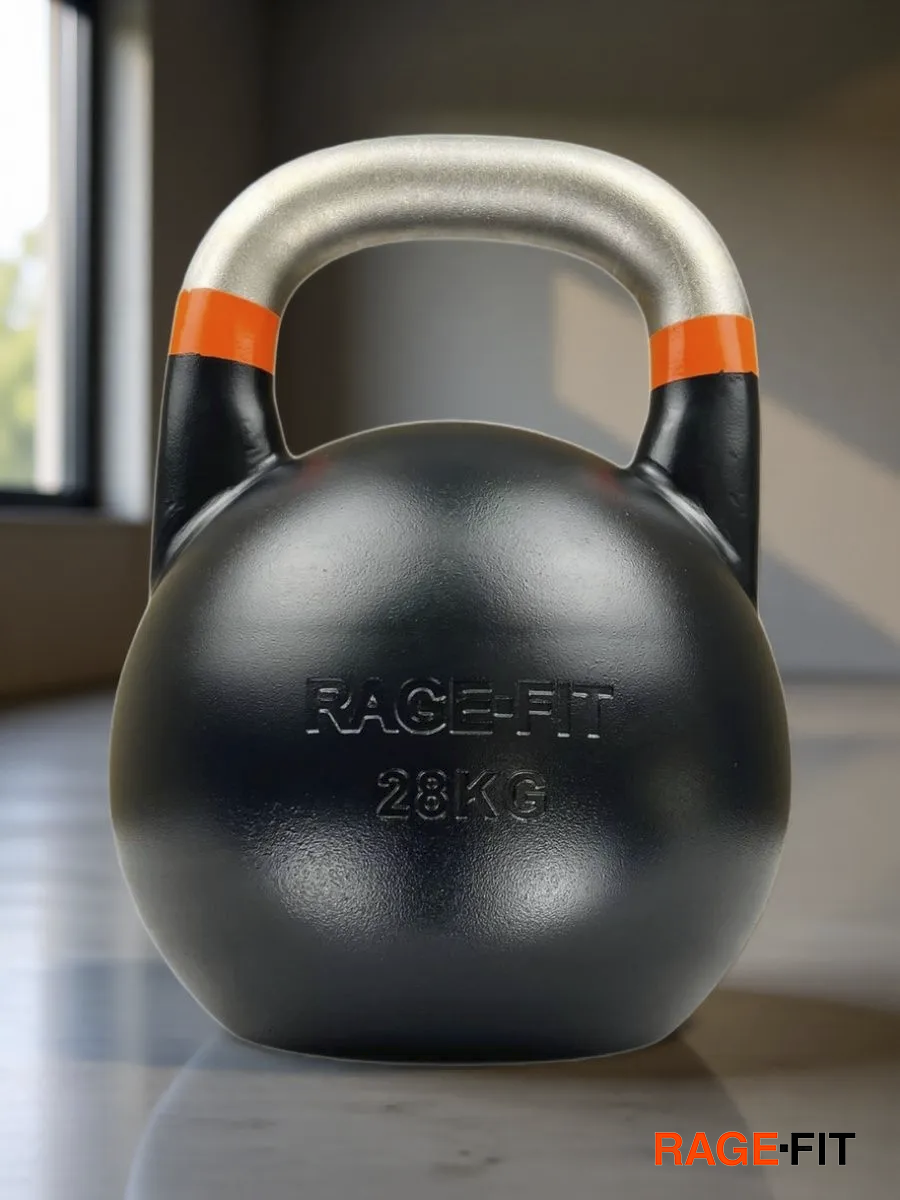 Гиря соревновательная, черная 28 кг RAGE-FIT PX-DB085-28kg