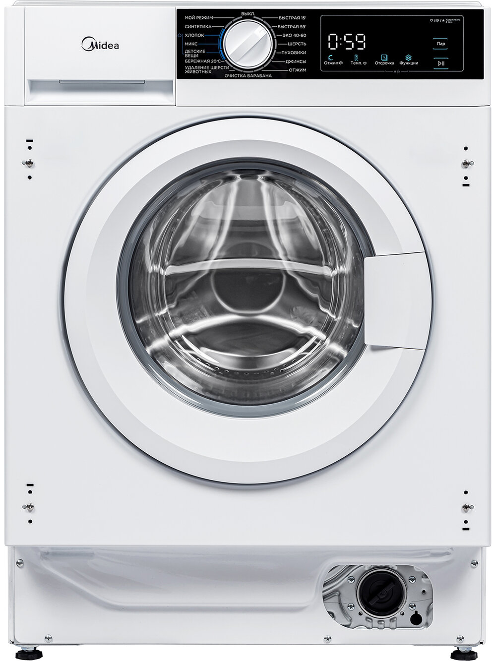 Встраиваемая стиральная машина MIDEA MFA06W80B/W