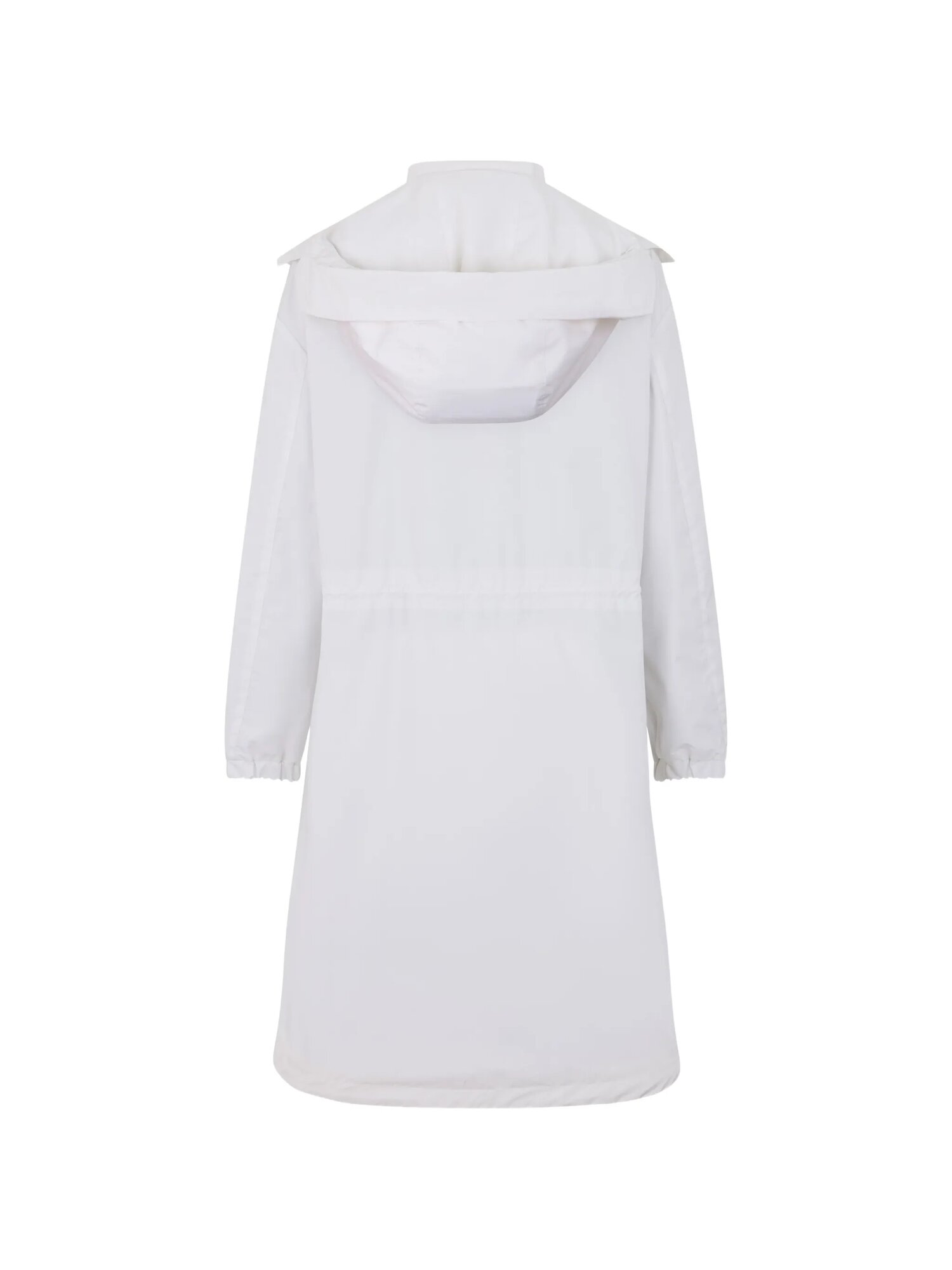 Пальто MooRER Hooded parka coat, размер 48, бежевый/белый — фото 1