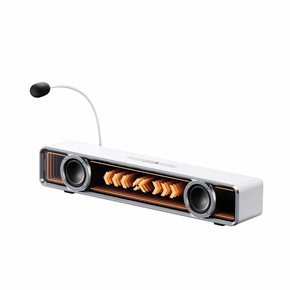 Саунд бар MCHOSE K20 Pro с микрофоном, цвет White