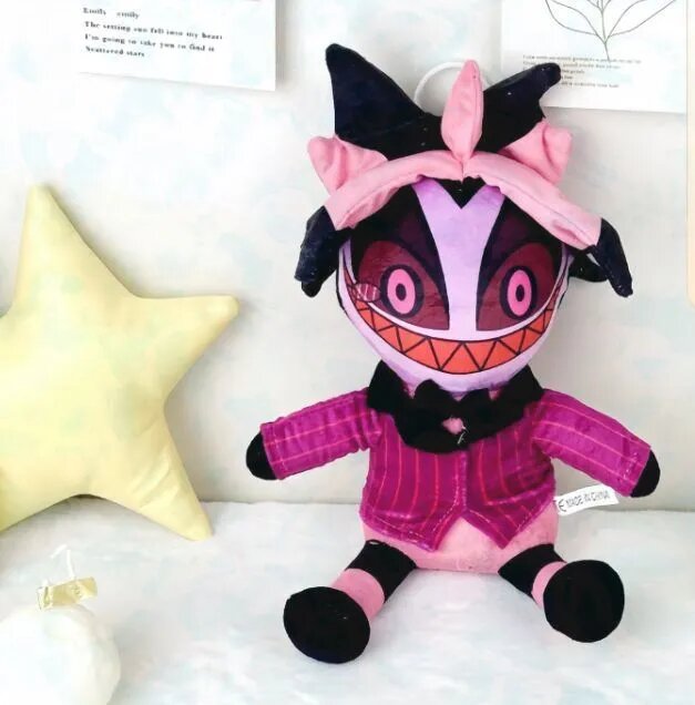 Мягкая игрушка Hazbin Hotel Alastor 25см плюшевая кукла для детей и взрослых — фото 1