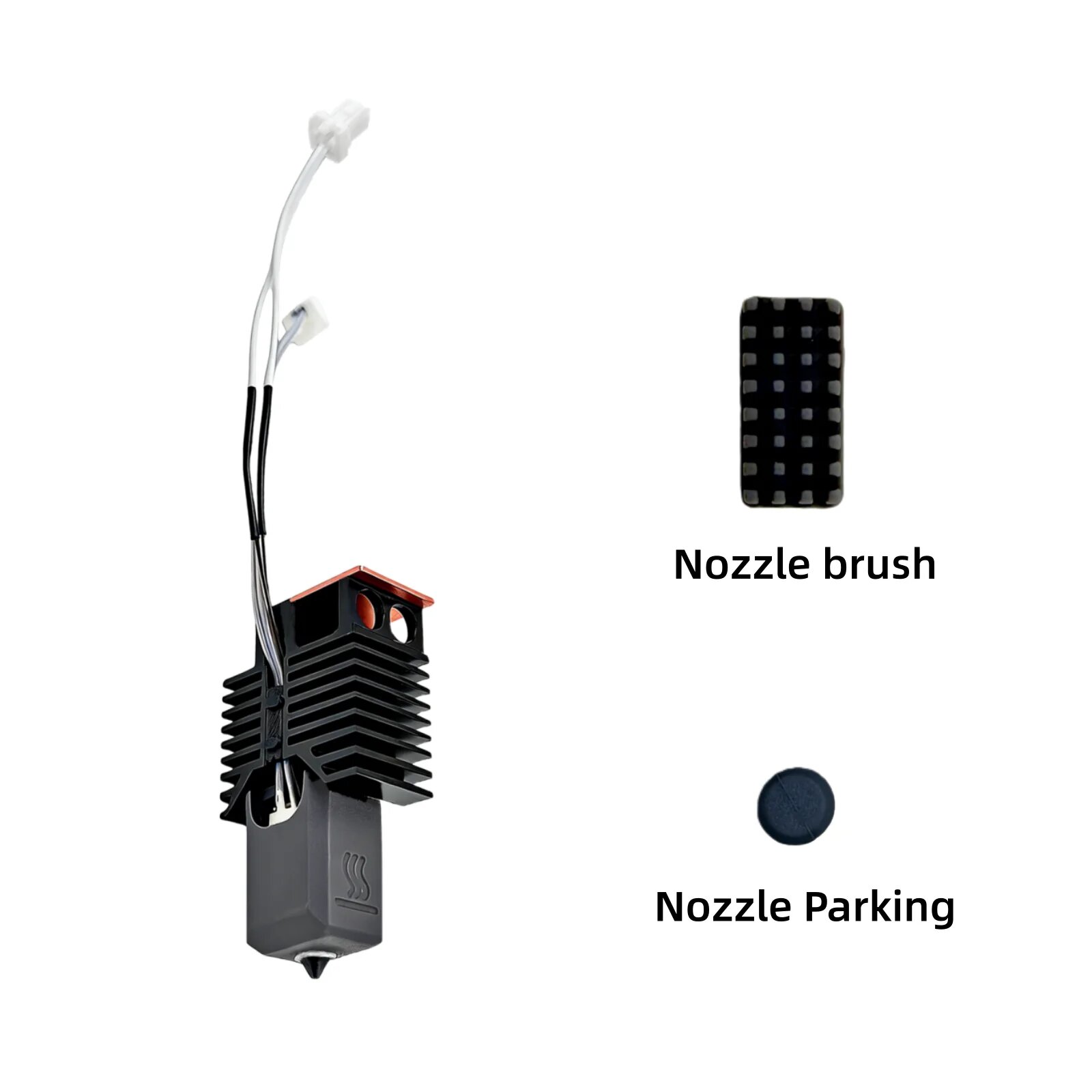 Высокопроизводительный хотэнд для Snapmaker U1, 24В 48Вт, с керамическим нагревателем, печатающая головка U1, сопло из закаленной стали, запчасти для 3D-принтера U1