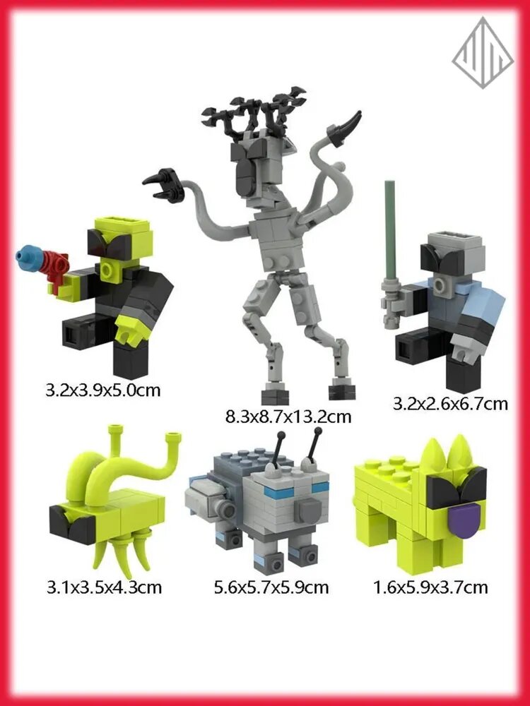 Конструктор 99 ночей в лесу набор Лоци, пластик, для мальчиков, тематика Roblox, от 6 лет — фото 1