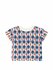Футболка favorite people. Oliva square pattern T-shirt, размер 12 лет, синий