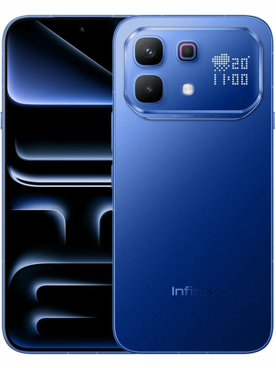 Смартфон Infinix Note 60 Pro, AMOLED, 6,78", 12GB/256GB, OIS, синий