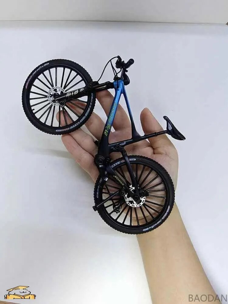 Модельный велосипед из сплава Игрушечные подарки для мальчика (1: 8)