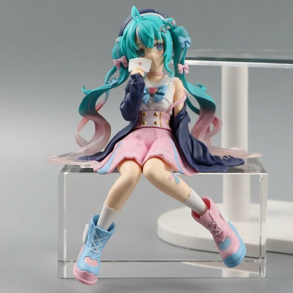 Фигурка Аниме певица Мику Хацунэ / Hatsune Miku (14,5см, пакет)