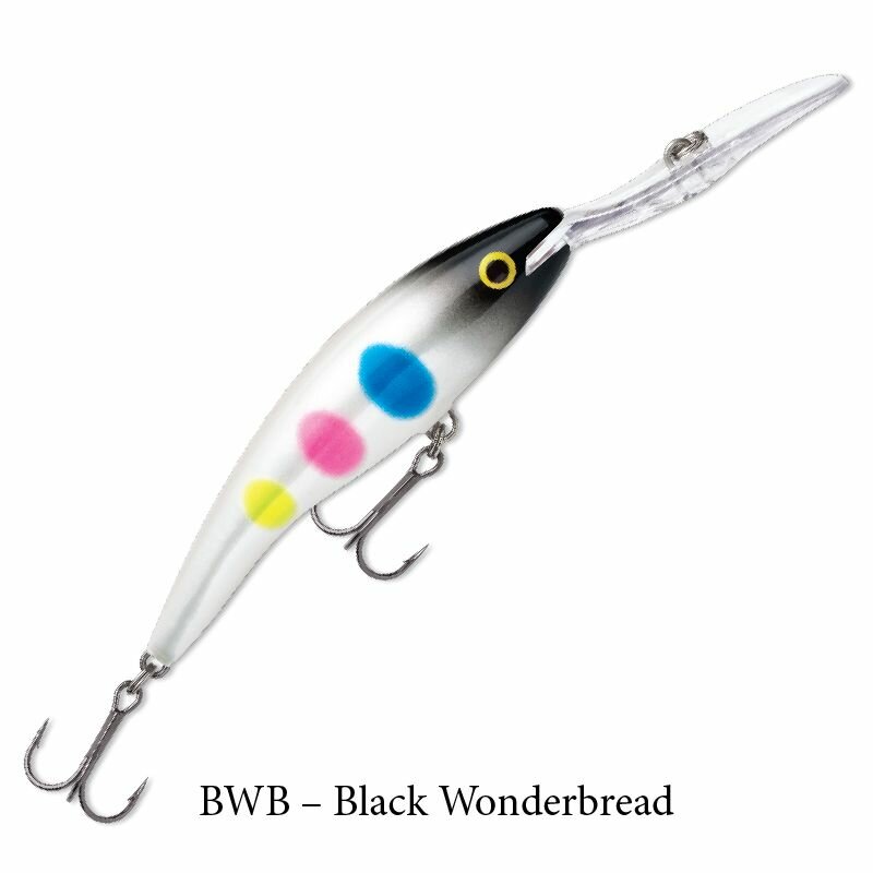 Воблер Rapala Deep Tail Dancer 09 BWB плавающий 9 см 13 гр заглубление до 6 м