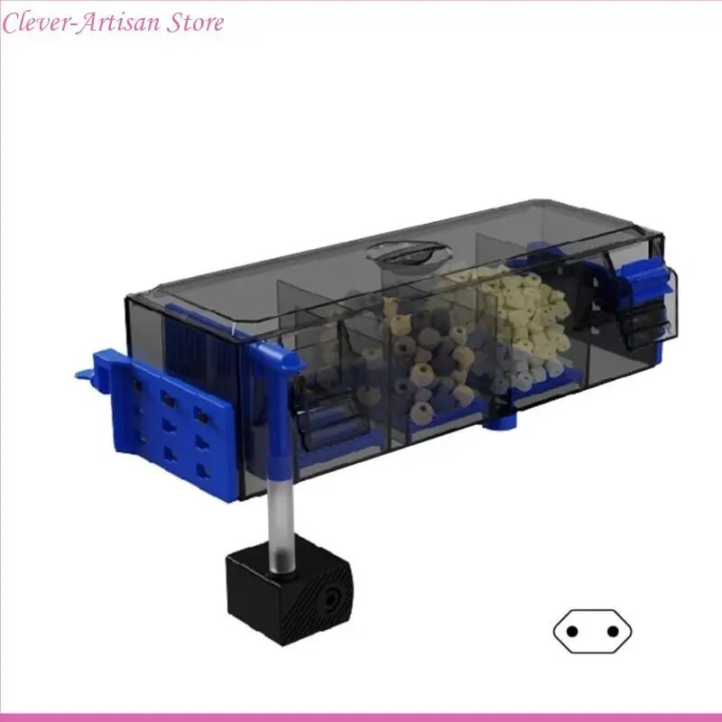 Szrandy Аквариумный фильтр для пресноводных и соленых аквариумов 380 European version