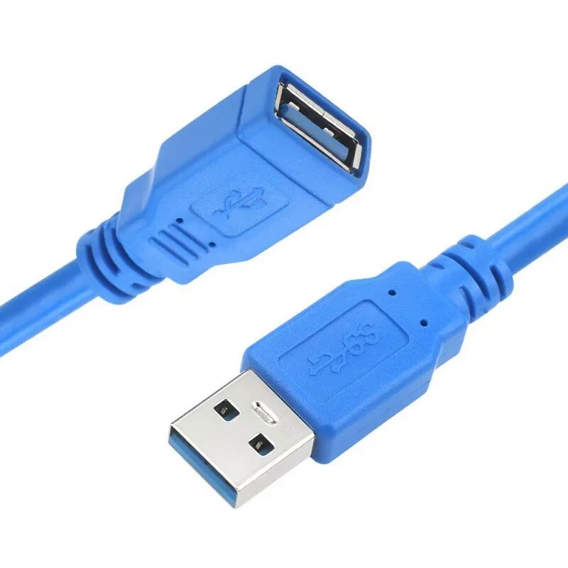 USB 3.0 кабель 1m, синий — фото 1
