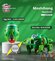 Игрушки трансформеры Hello Carbot Moshihong 16x9x8.5CM Зеленый-красный Развивающ...