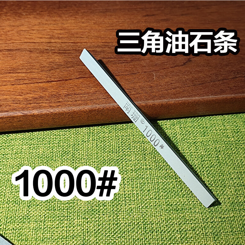 Треугольный точильный камень 1000-й зернистости для точной работы с ювелирными изделиями и улучшения кромки ножа -