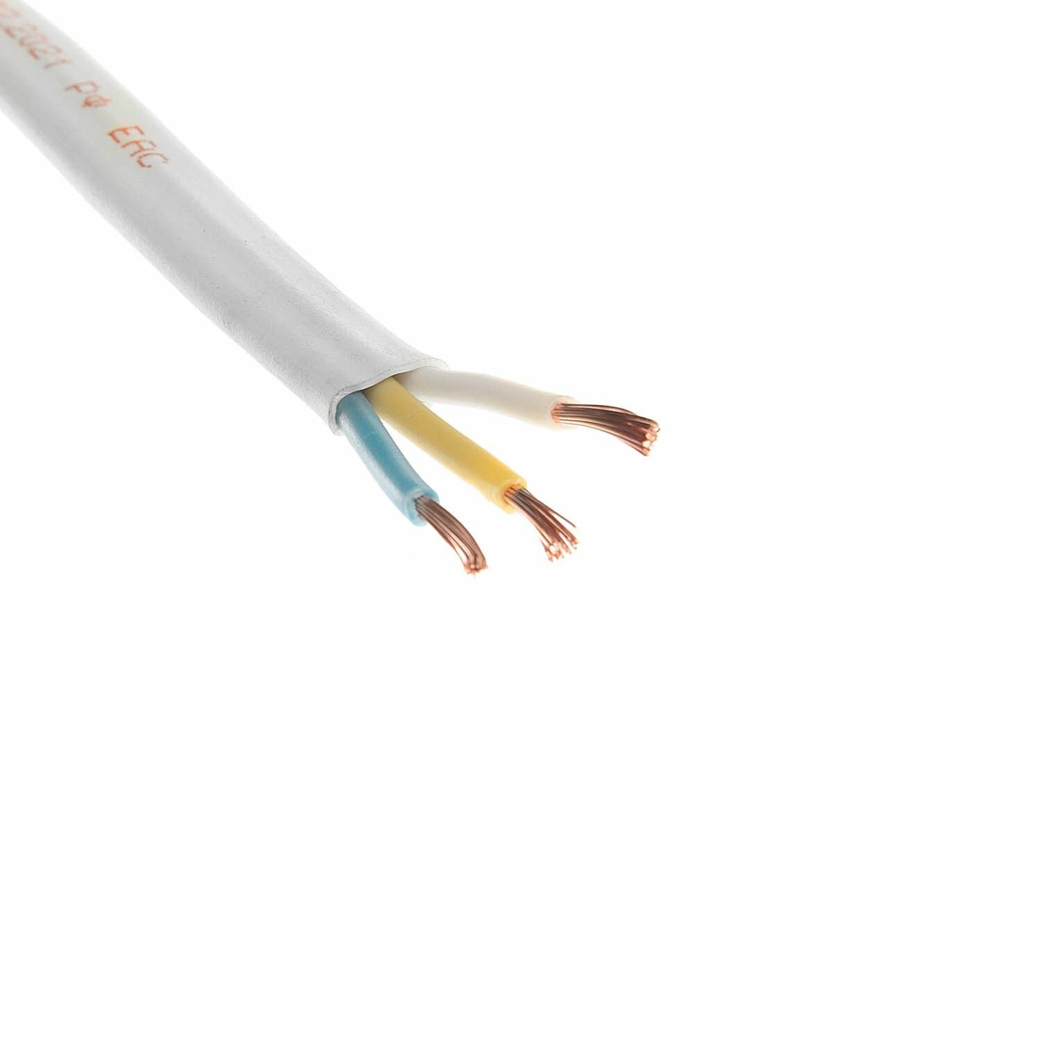 Провод ПромЭл ПуГВВ-П 3х1,5 ГОСТ, длина 10 м