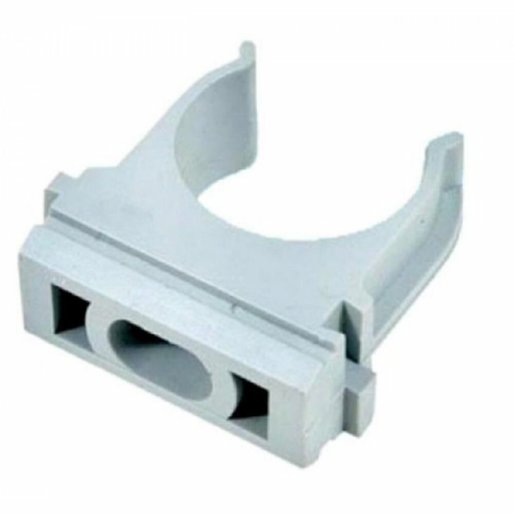 Набор крепежей-клипс урал ПАК диаметр 16 мм, для трубы пвх гофро с зондом, 100 шт