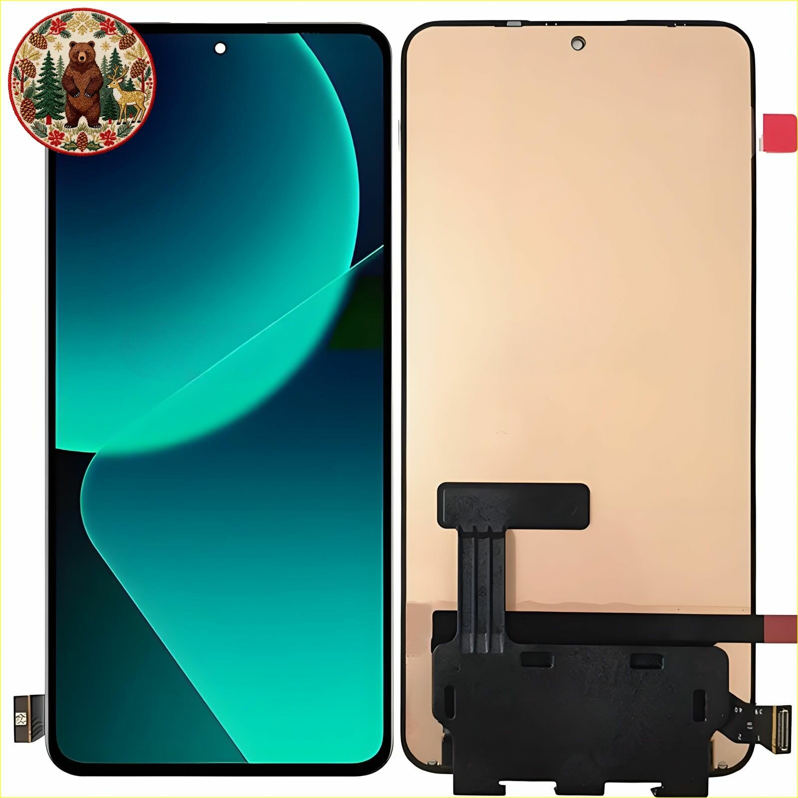 (AMOLED) Дисплей(экран) для Xiaomi 13T / 13T Pro (сяоми 13Т / 13Т Про) в сборе с тачскрином (Оригинал) , 23078PND5G