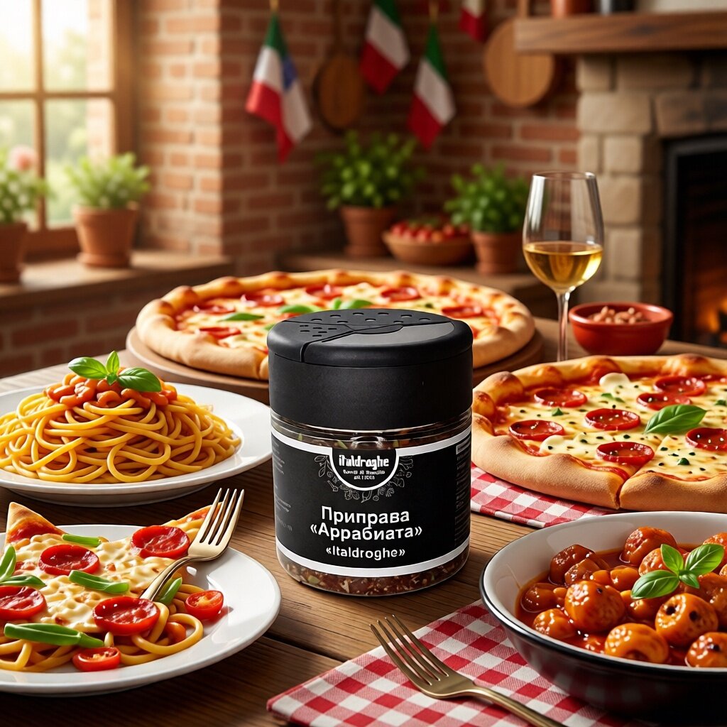 Приправа Аррабиата (Аррабьята), Italdroghe, 50 грамм, Италия