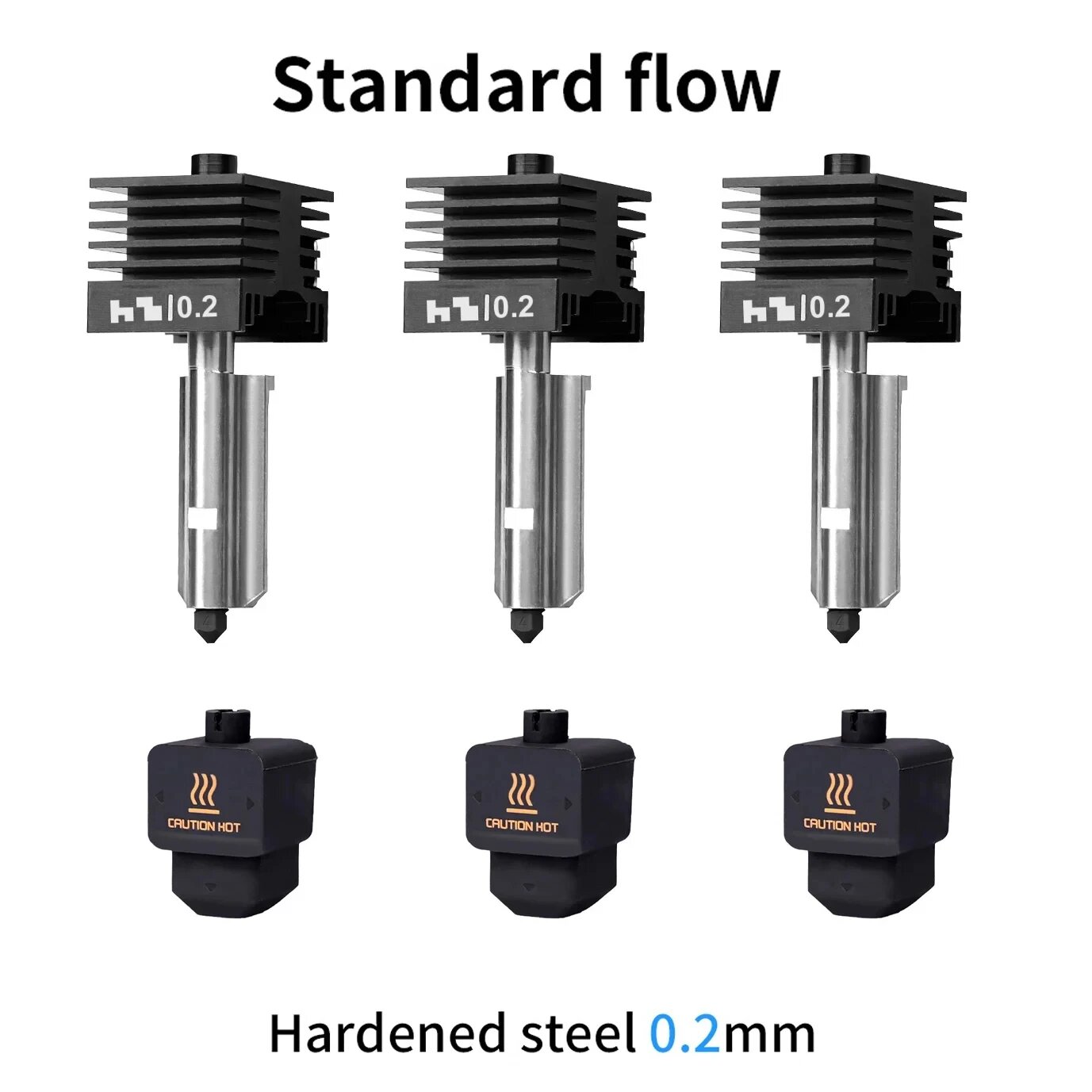 Хотэнд для Bambu Lab P2S, 3x0.2 Standard Flow