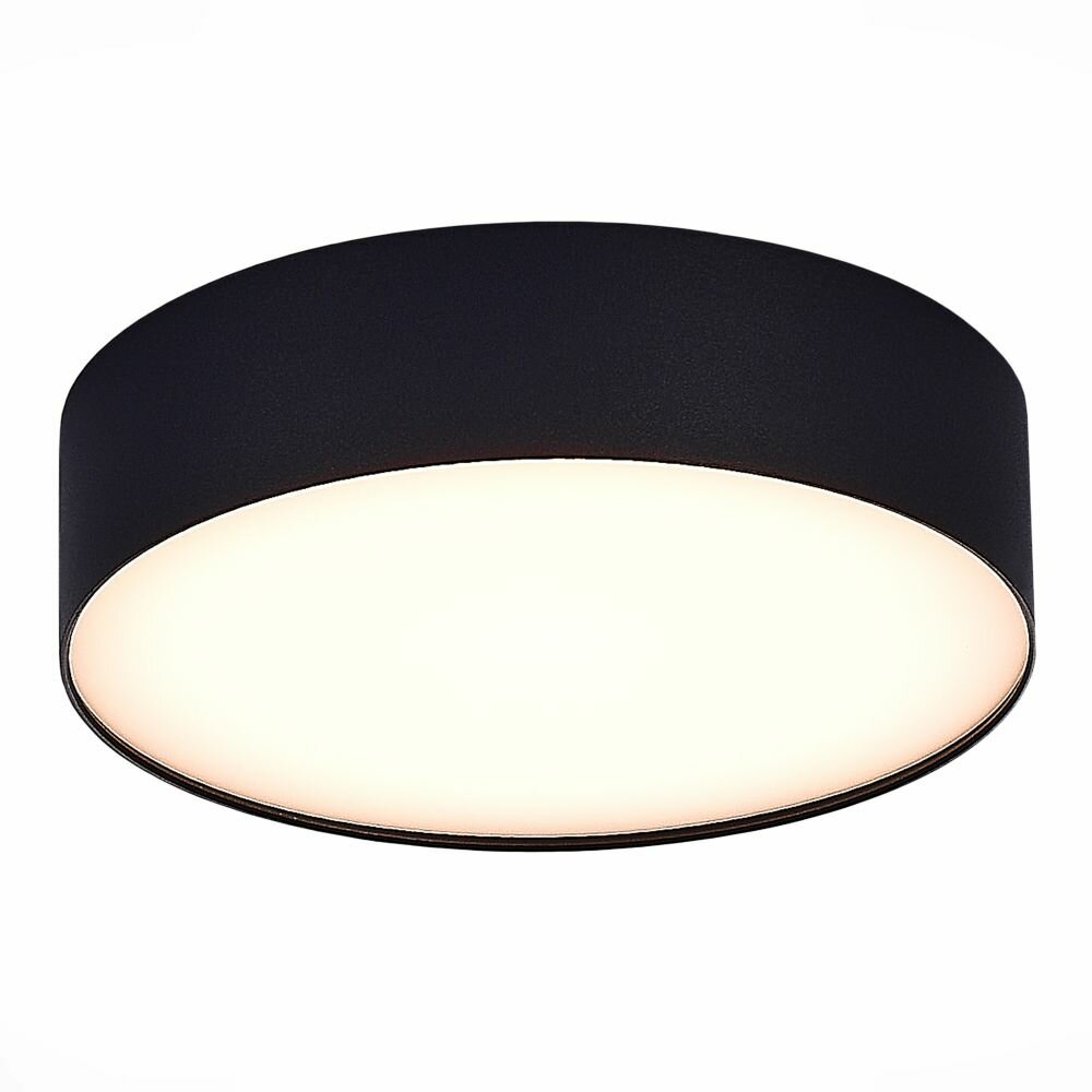 ST606.432.27 ST-Luce Светильник потолочный Черный LED 1*27W 3000K 2 430Lm Ra>90 120° IP20 D220xH55 185-265V.