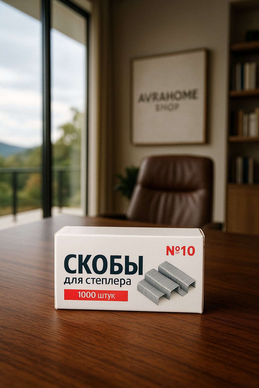 Скобы для степлера №10 набор 5 шт по 1000 штук канцелярские расходники офис