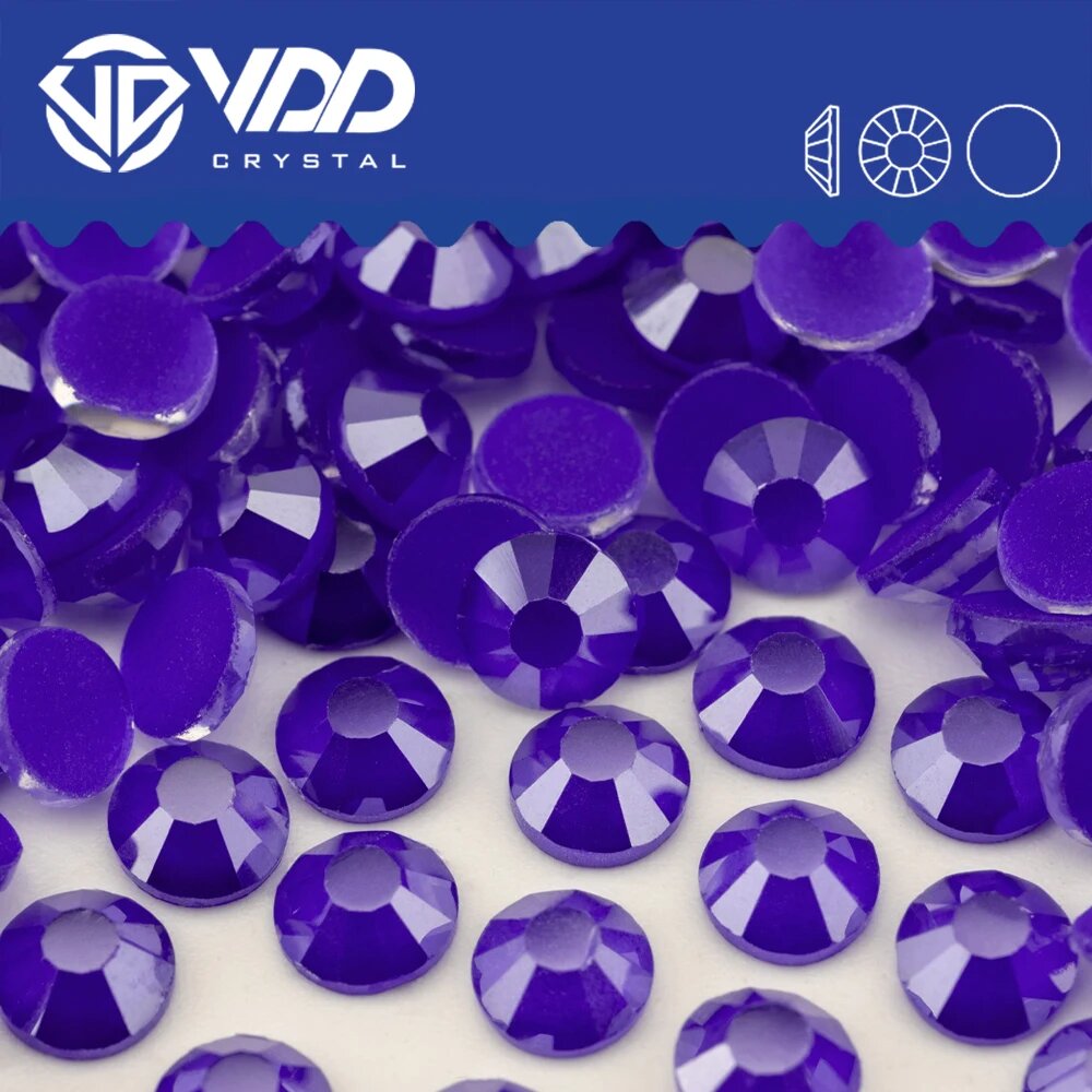 Стразы VDD фиолетовые 510 NST-Sapphire SS30 (288шт)