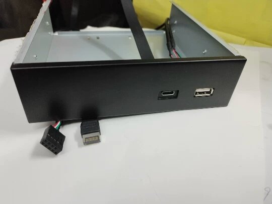 USB3.2/3.1 GEN2 передняя панель, отсек для оптического привода 20/10G, TYPE-C, USB3.0, 2.0, переключатель, аудио 2.0+C
