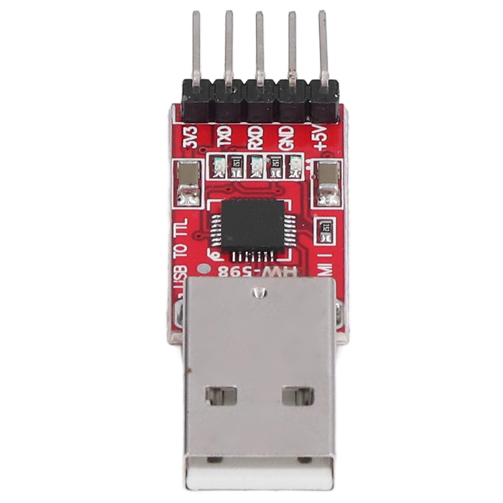 USB-TTL (USB-UART) ISP программатор (CH9102X), USB разъем, 5 pin — фото 1