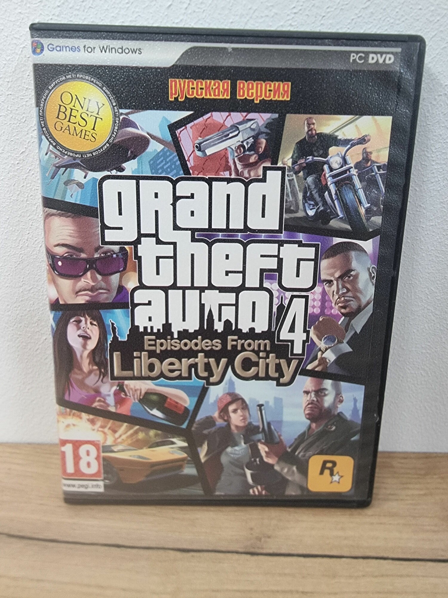 Episodes from Liberty City игра для PC на DVD-диске